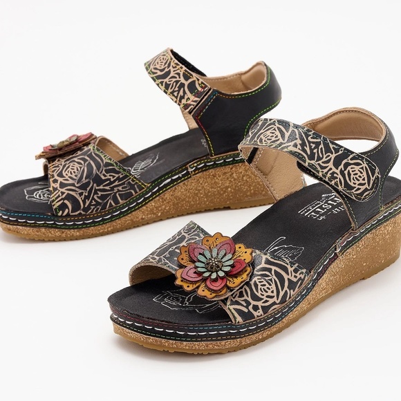 Spring Step | Shoes | Lartiste By Spring Step Cuteness Leather Wedge ...